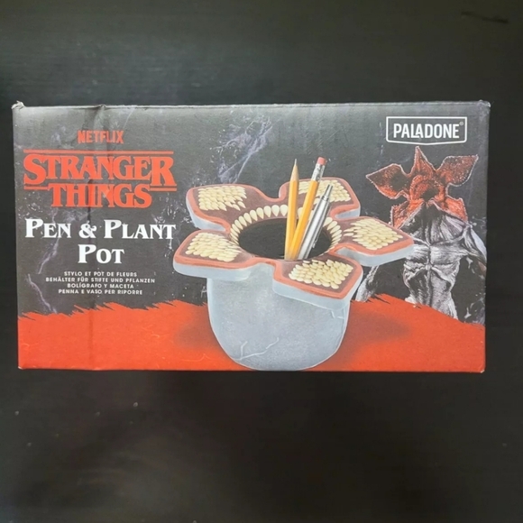Paladone | Office | Stranger Things Demogorgon Pen And Plant Pot | Poshmark